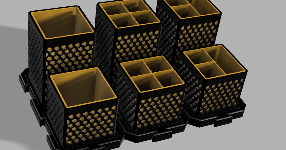 Modular Storage Organizer (Expandable) by Dengamleninja | Download free ...