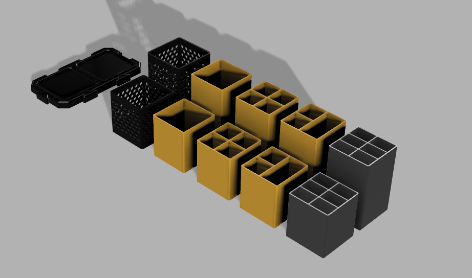 Modular Storage Organizer (Expandable) by Dengamleninja | Download free ...