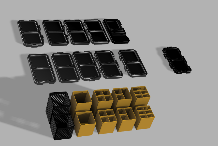 Modular Storage Organizer (Expandable) by Dengamleninja | Download free ...