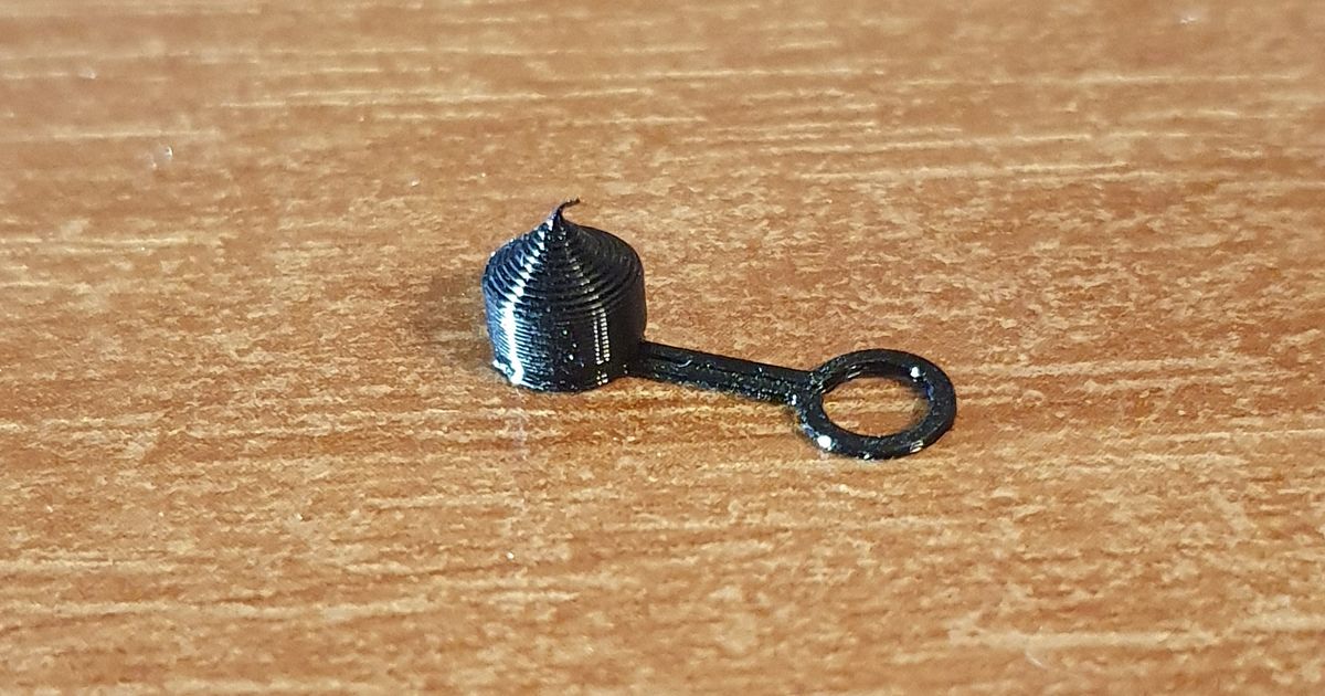 Shimano brake bleed port cap by carrottread | Download free STL model ...