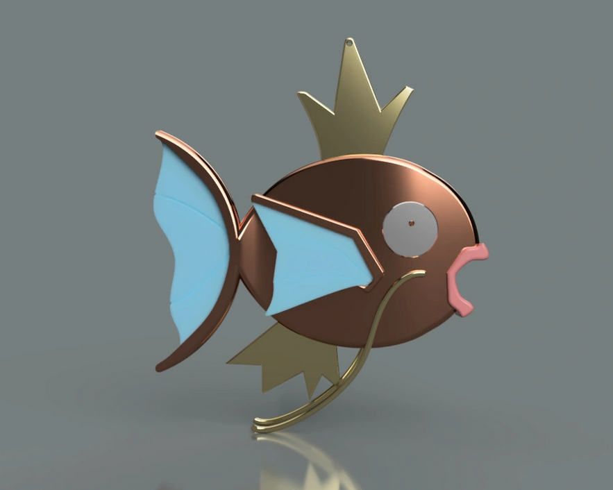 Pokemon Magikarp "God" by Chipotle | Download free STL model ...