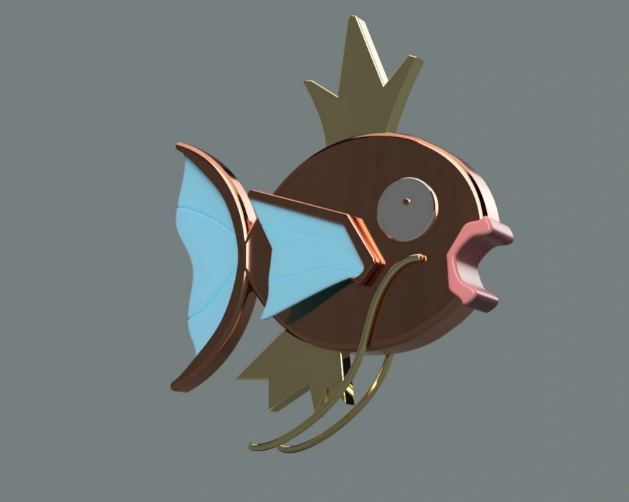 Pokemon Magikarp "God" by Chipotle | Download free STL model ...
