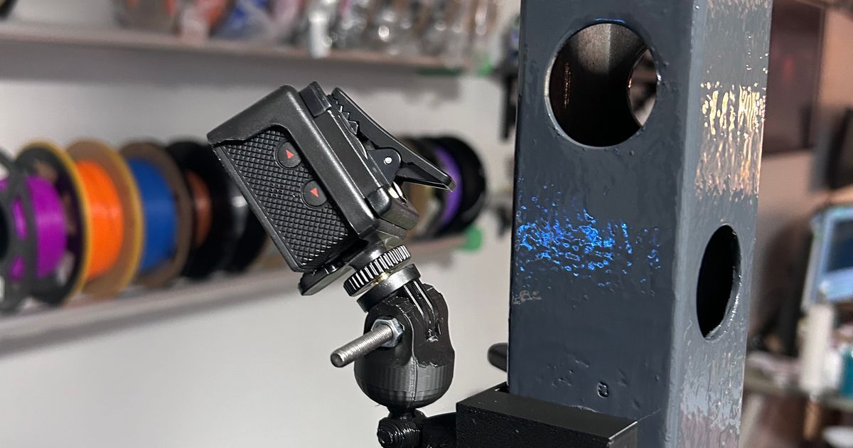 GoPro Mount for Fitness Rack ATX and others by MengPrints | Download ...