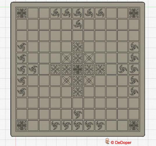 Hnefatafl the Viking game mini travel version da Dedoper | Scarica il ...