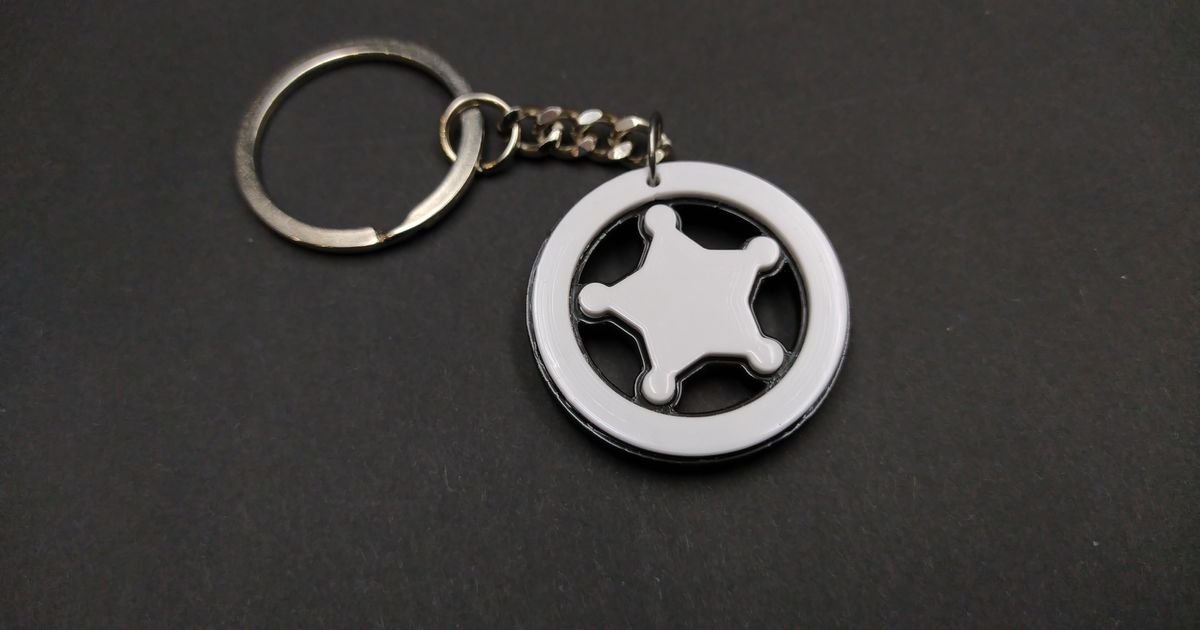 Rimworld logo keychain by qqq | Download free STL model | Printables.com