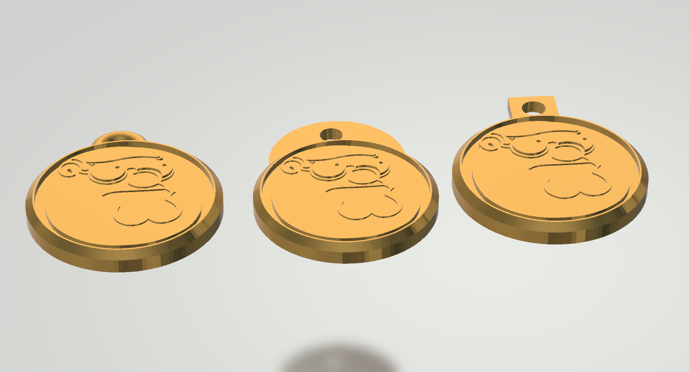 Fortnite Peter Medallion by ThreeD Doc | Download free STL model ...
