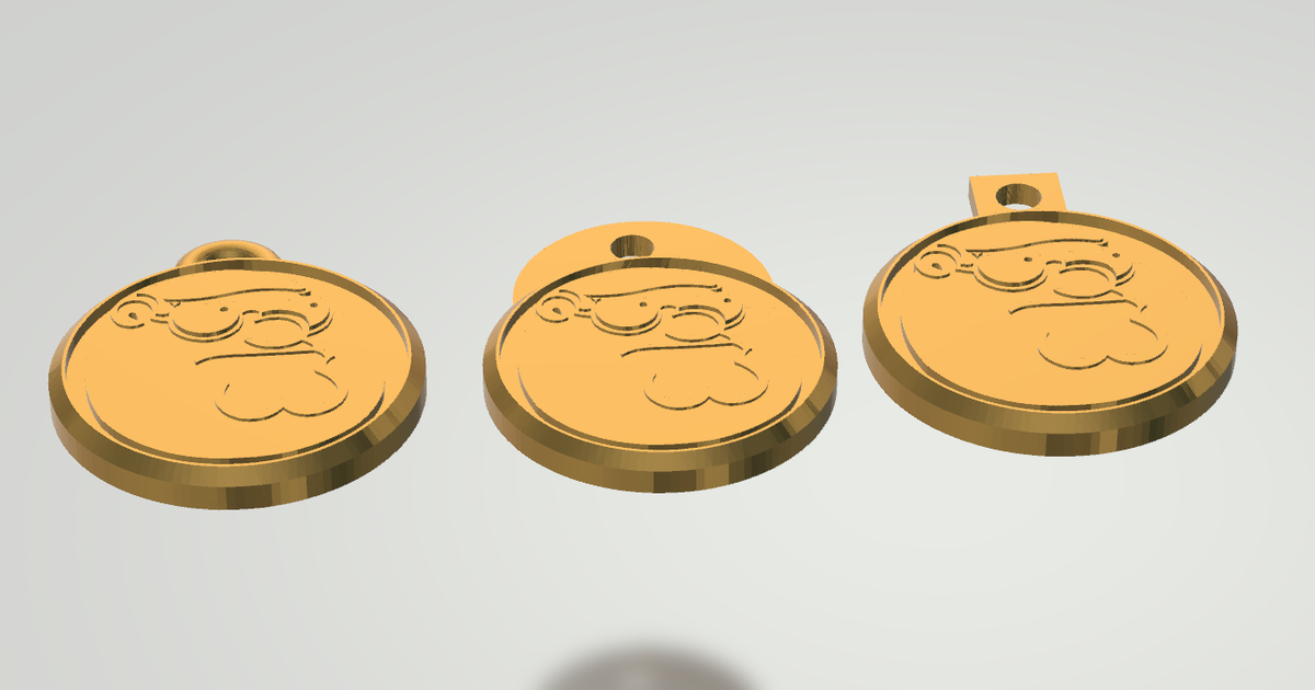 Fortnite Peter Medallion by ThreeD Doc | Download free STL model ...