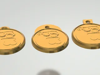 Fortnite Peter Medallion by ThreeD Doc | Download free STL model ...