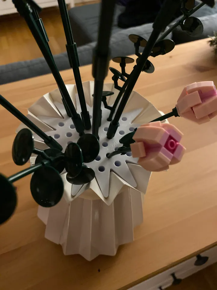 LEGO Flower Pod Holder by JK | Download free STL model | Printables.com