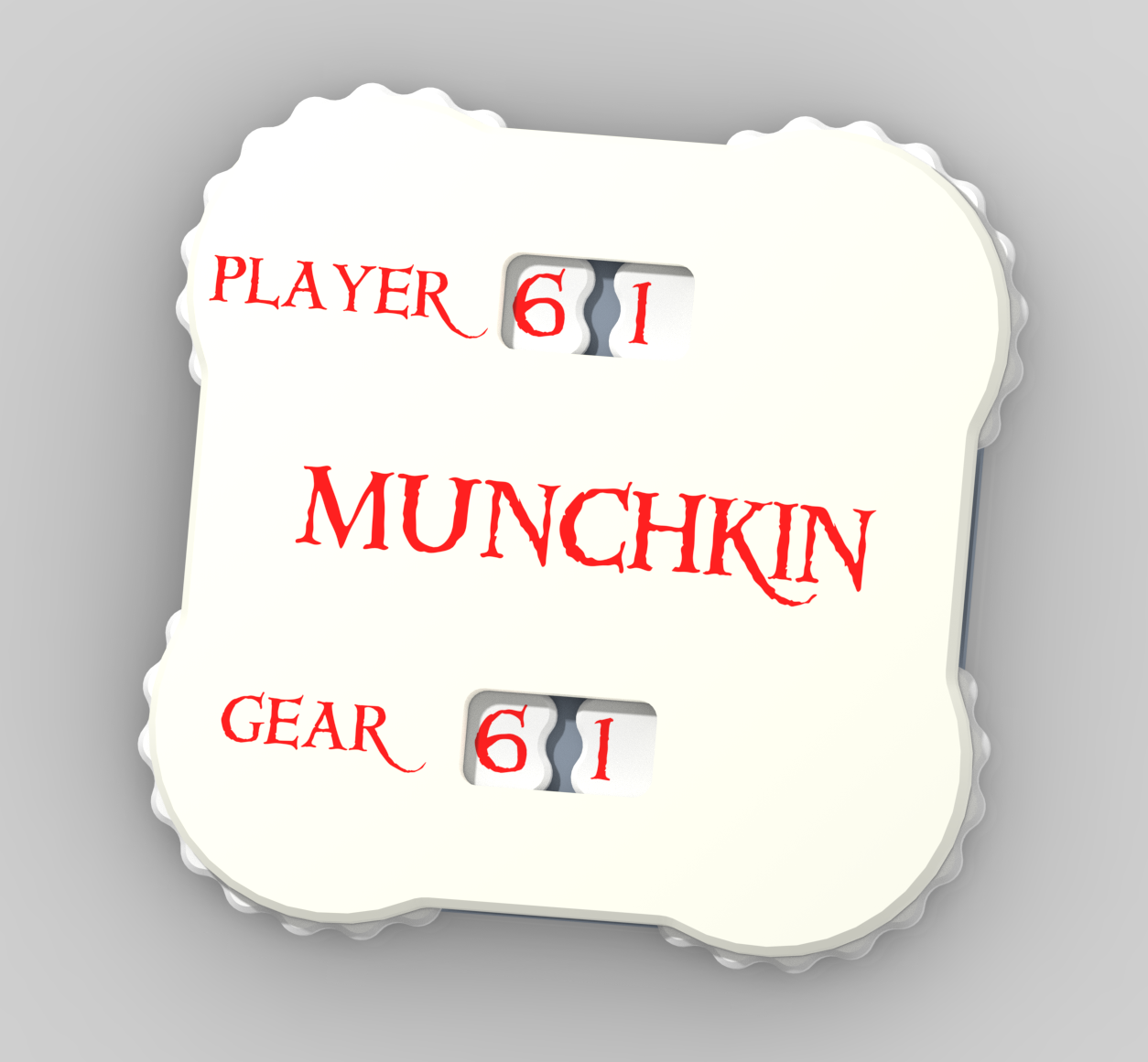 Munchkin level counter von fitsnot | Kostenloses STL-Modell ...