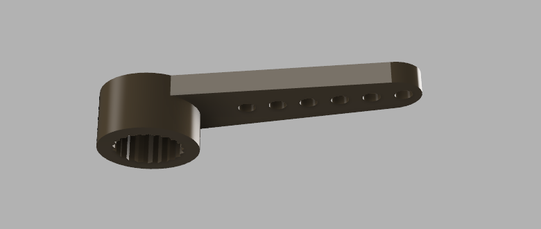 Servo Sg90 And Arm By Auri3d Download Free Stl Model