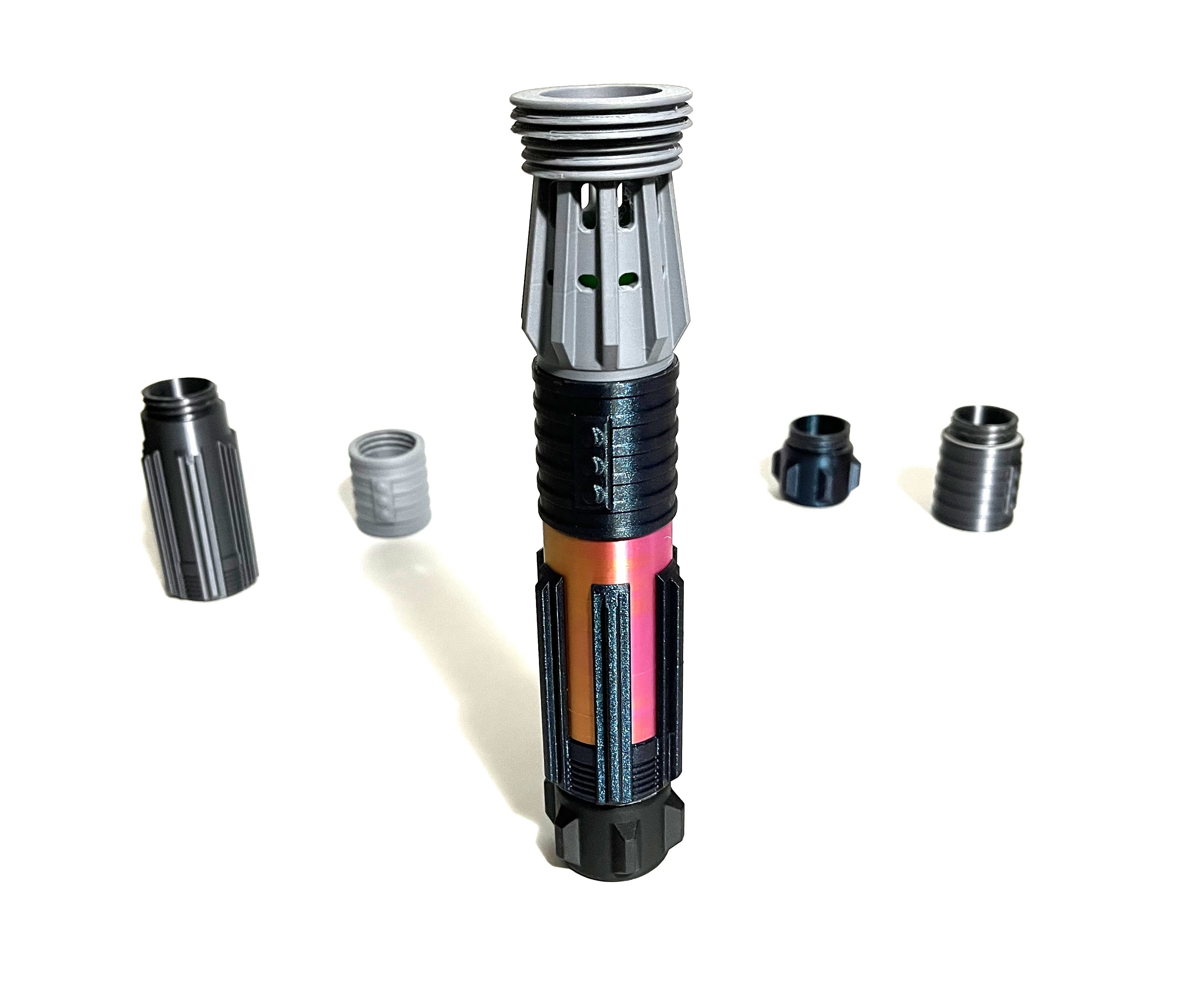 Modular Collapsible Lightsaber 2 by Bill Davis | Download free STL ...