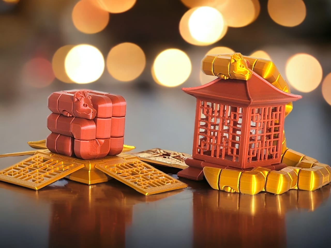 Lucky Dragon Puzzle by jajaum3d | Printables Store