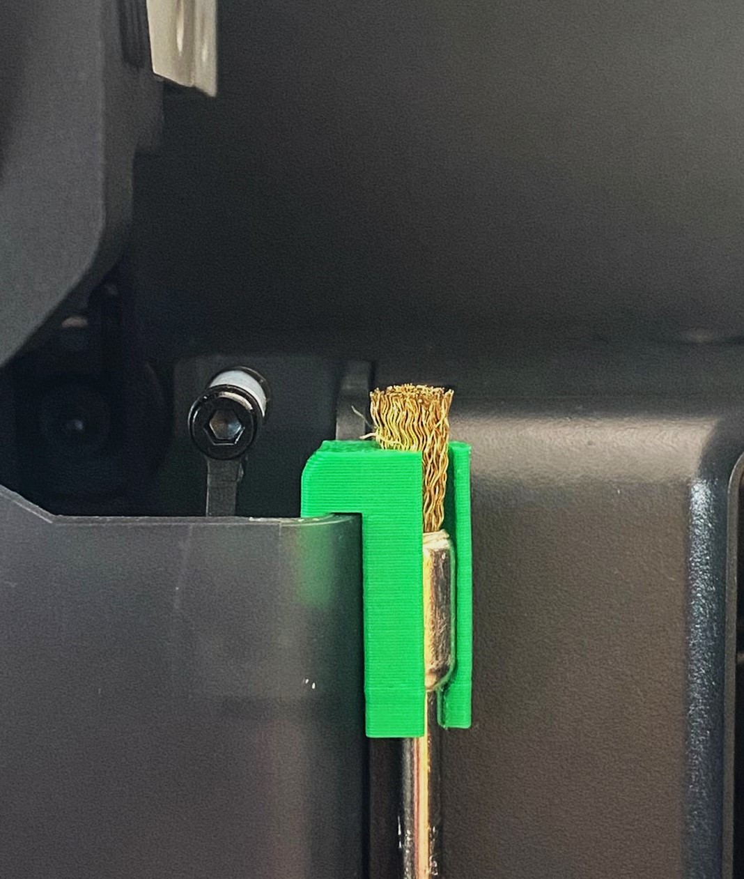 Nozzle wiper bambu lab p1p p1s x1c by Incowski | Download free STL ...