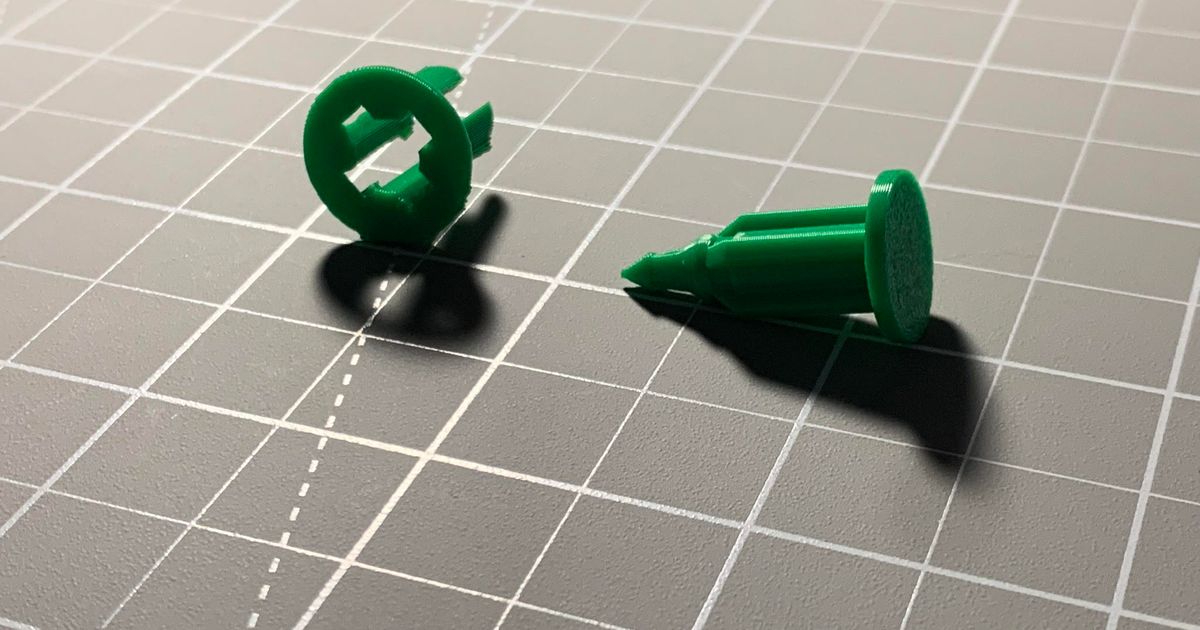 Auto Clip Fastener by Ian Boe | Download free STL model | Printables.com