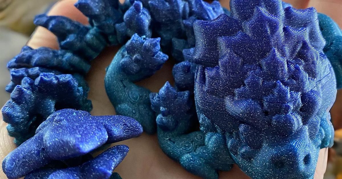 Baby Autumn Dragon by The Dragons Den | Download free STL model ...