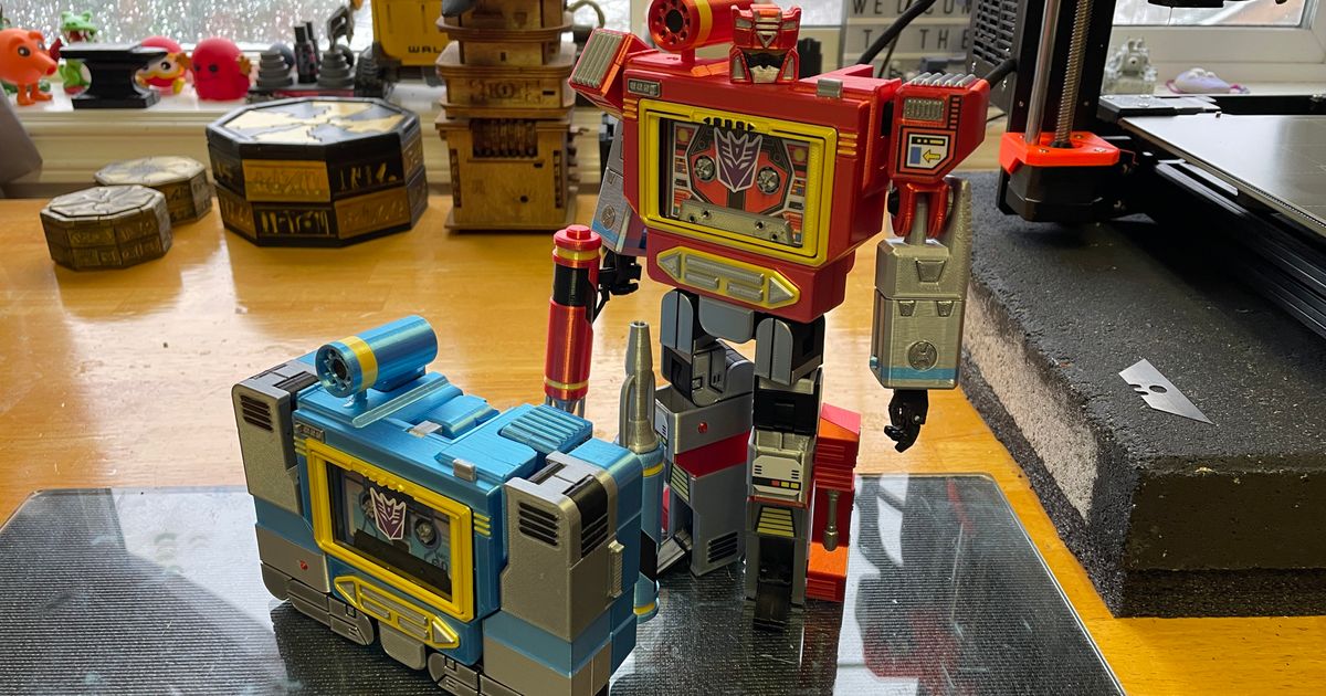 G1 Soundwave Prime R4 by Max Sterling | Download free STL model ...