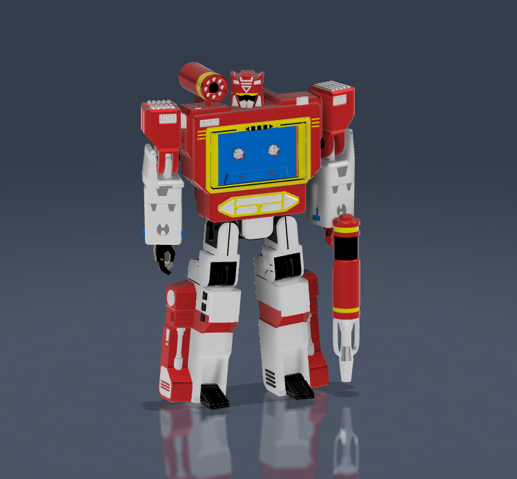 G1 Soundwave Prime R4 by Max Sterling | Download free STL model ...