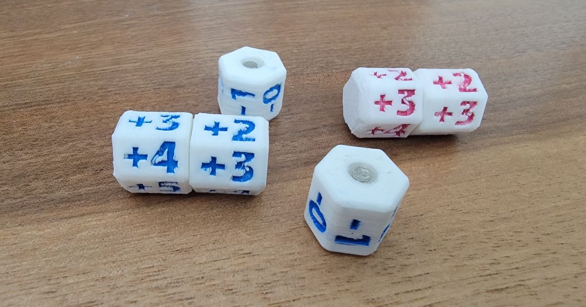 MTG Token Counter (Magnetic) von QuillerQ | Kostenloses STL-Modell ...