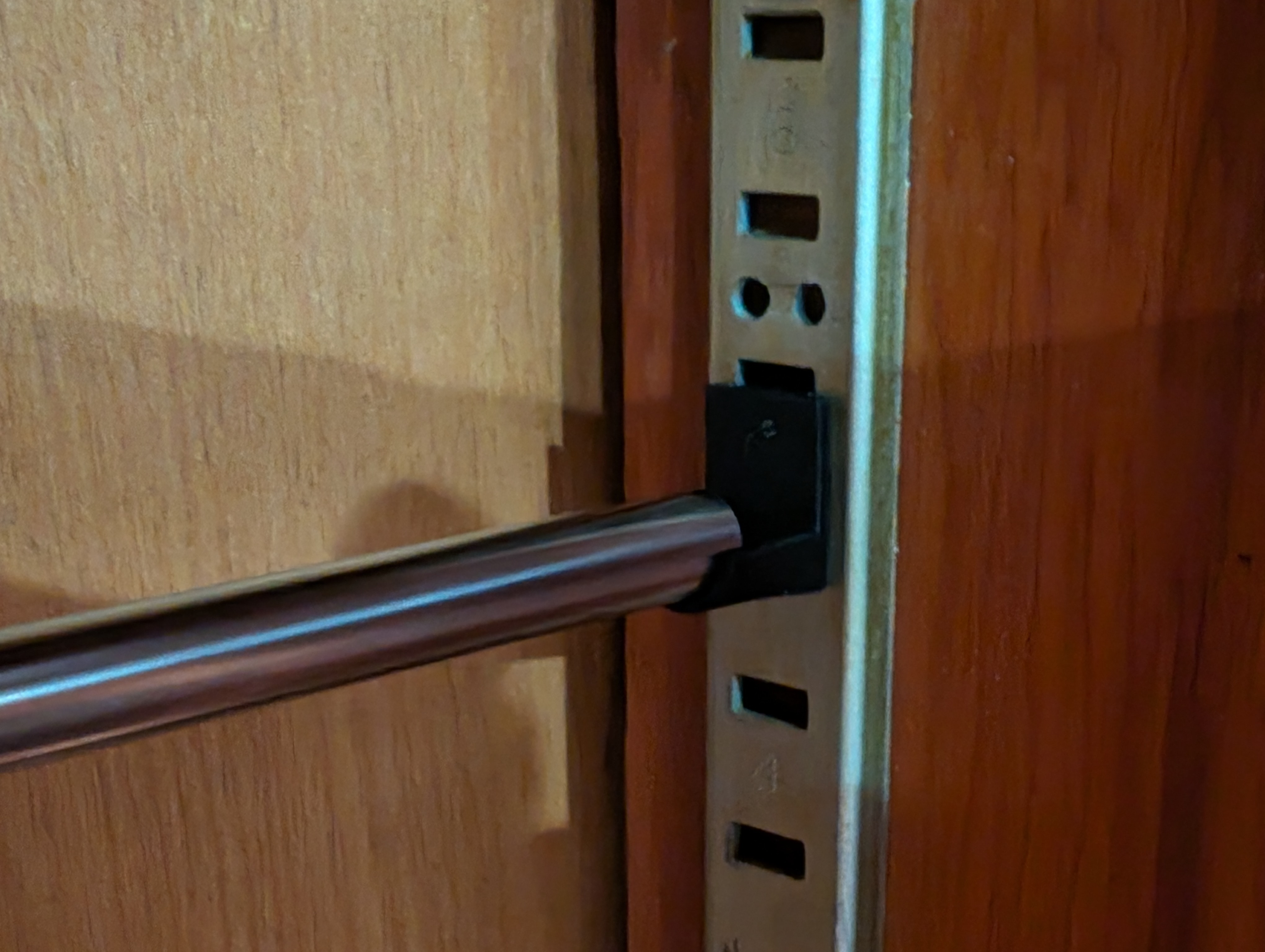 Pilaster Strip 8mm Rod Holder Bracket by AlexRL | Download free STL ...
