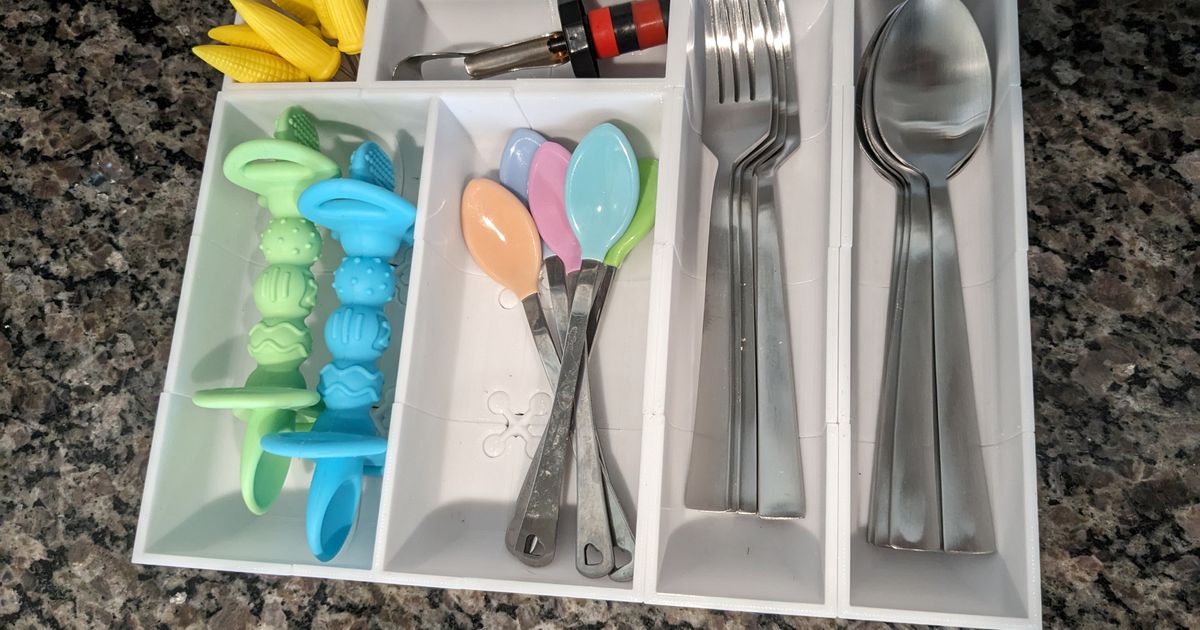 Modular Organizer by kagethelephant | Download free STL model ...