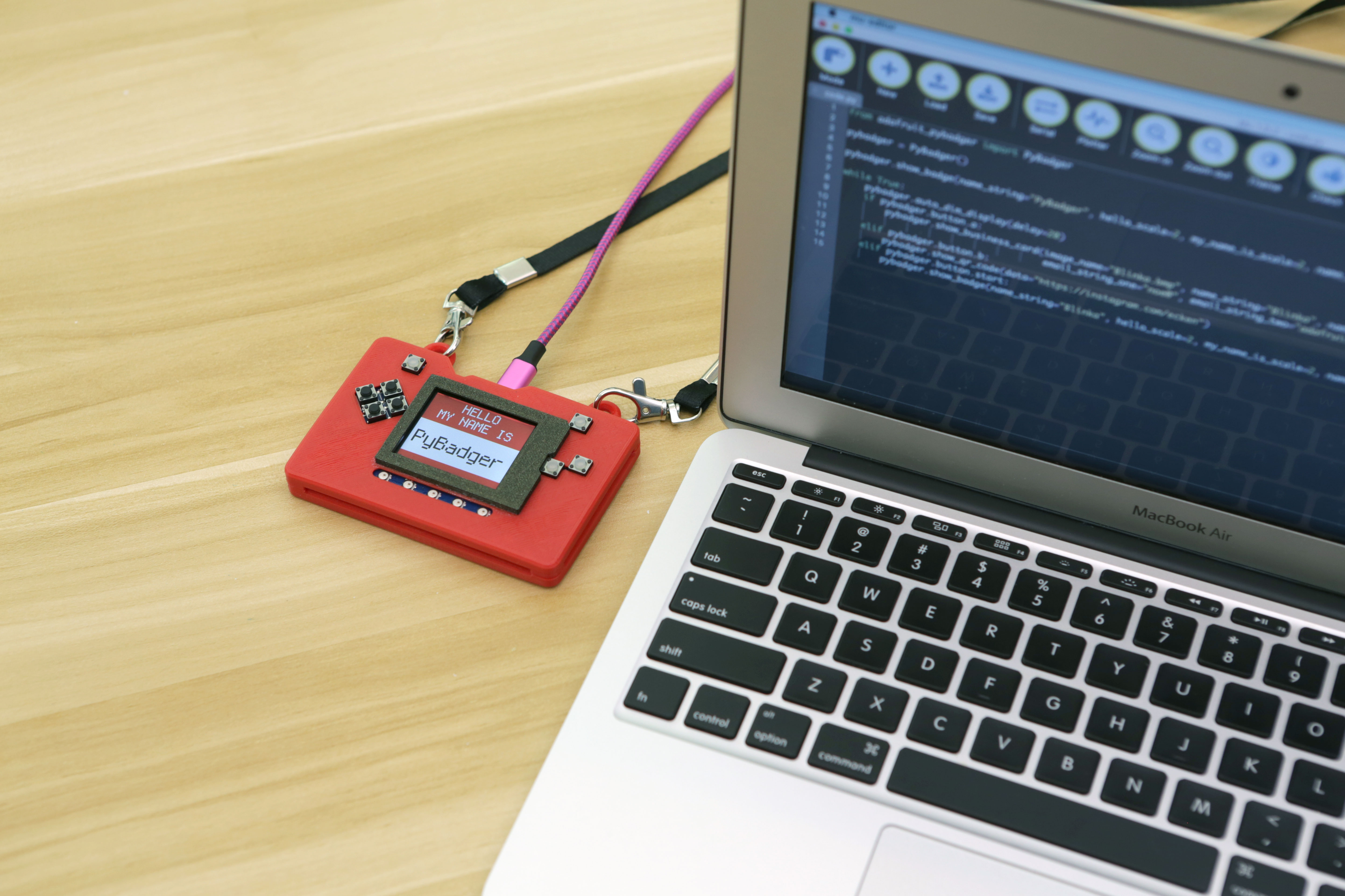 PyBadge FeatherWing Snapfit Case by Adafruit | Download free STL model ...