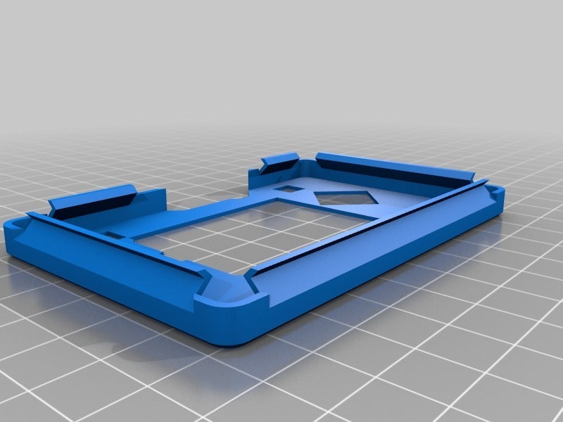 PyBadge FeatherWing Snapfit Case by Adafruit | Download free STL model ...