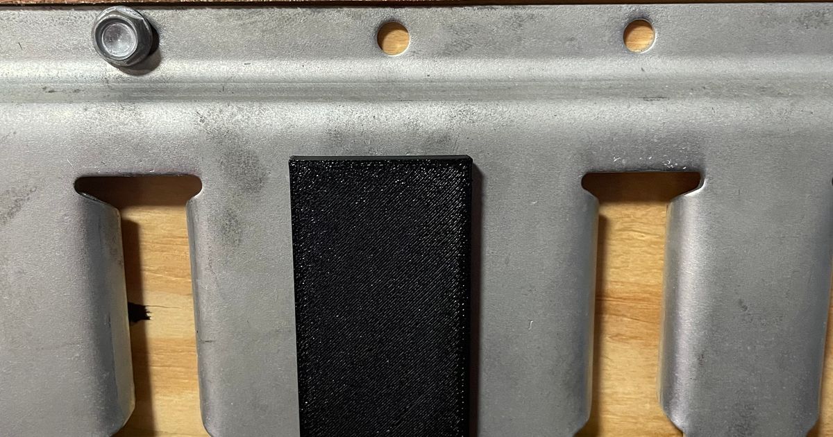 e track cap/cover for slots by tim216 | Download free STL model ...