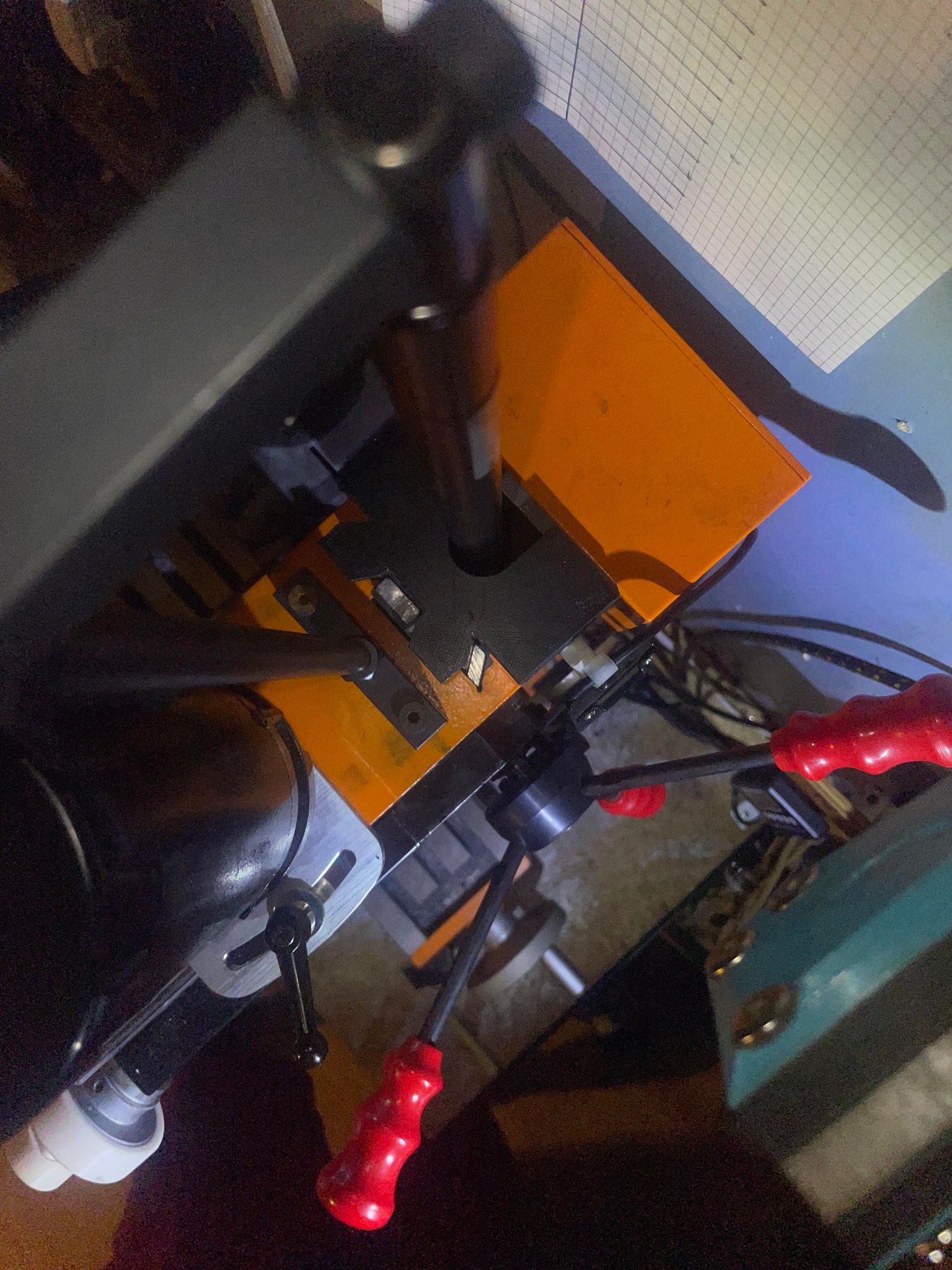 mini mill column cover & Endstop for lms shock by CaptHowdy | Download ...