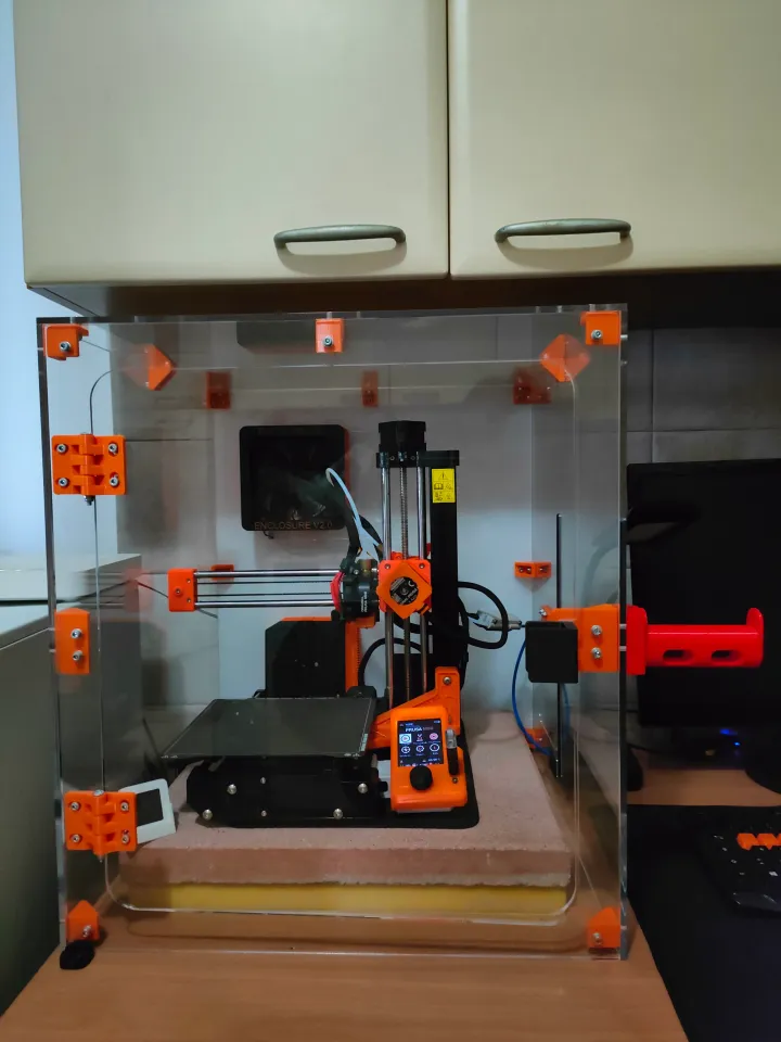 The Ultimate Prusa Mini/Bambulab A1 Enclosure v2.0 by HarcosDesign ...