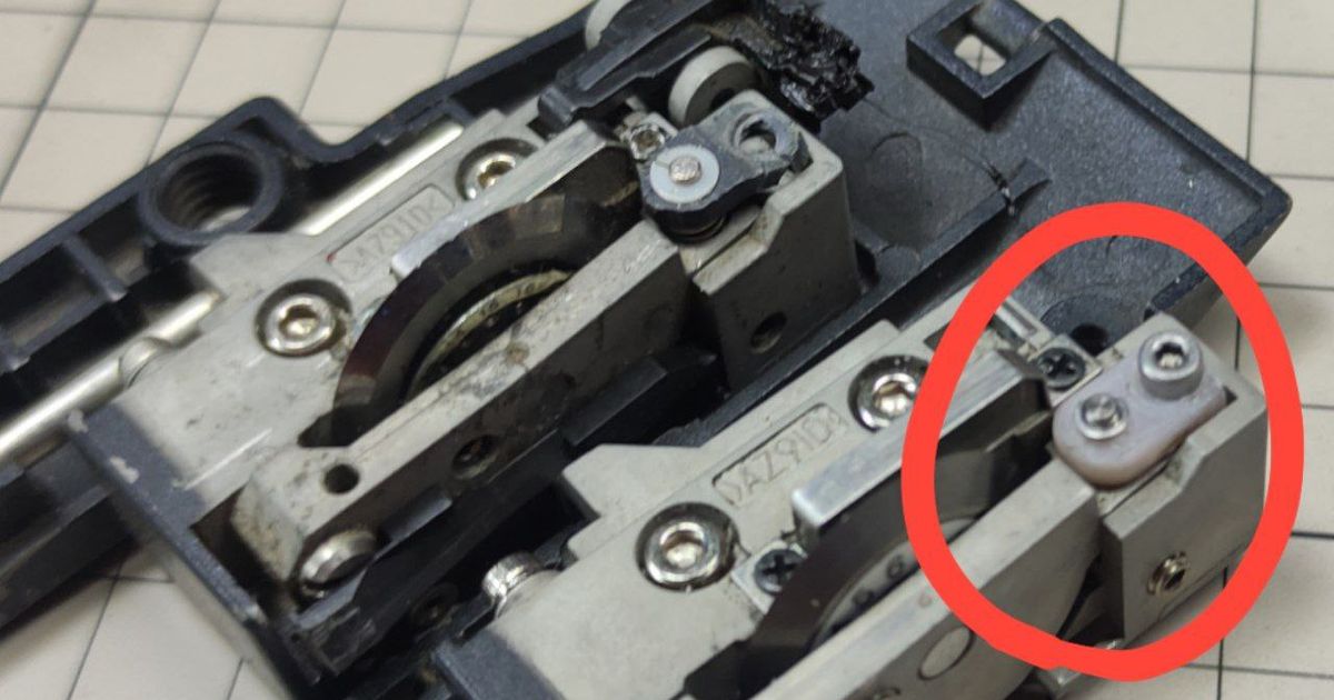 CT-30 Fiber cleaver spare part by .Tech | Download free STL model ...