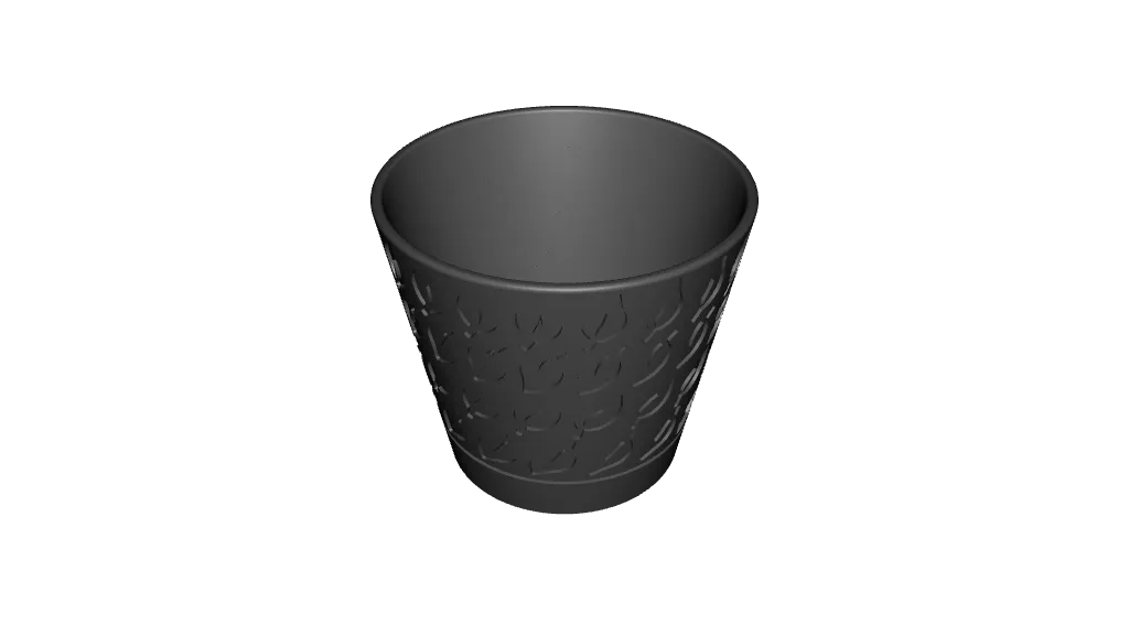 Leaf Plant Pot by Jacob Warner | Download free STL model | Printables.com