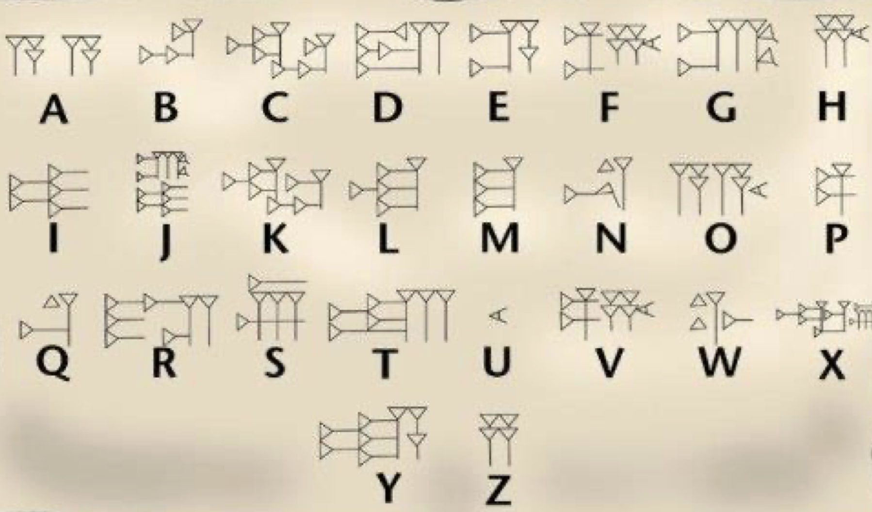 Scrable z klínového písma by londynska | Education | Printables.com