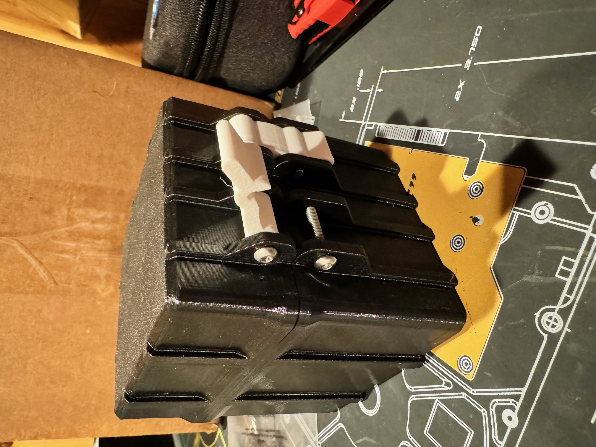 Rugged 1S Tinywhoop Battery Box by CalRal | Download free STL model ...