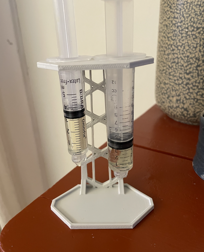 Syringe Drying Rack Stand by pinocheck | Download free STL model ...