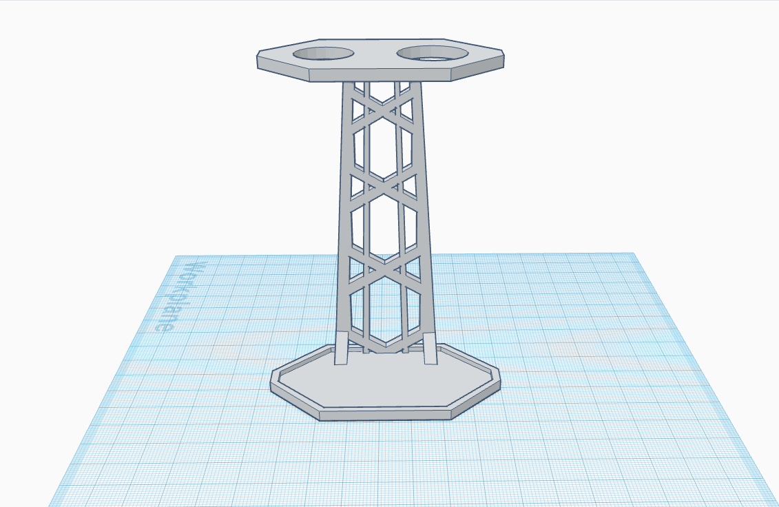 Syringe Drying Rack Stand by pinocheck | Download free STL model ...