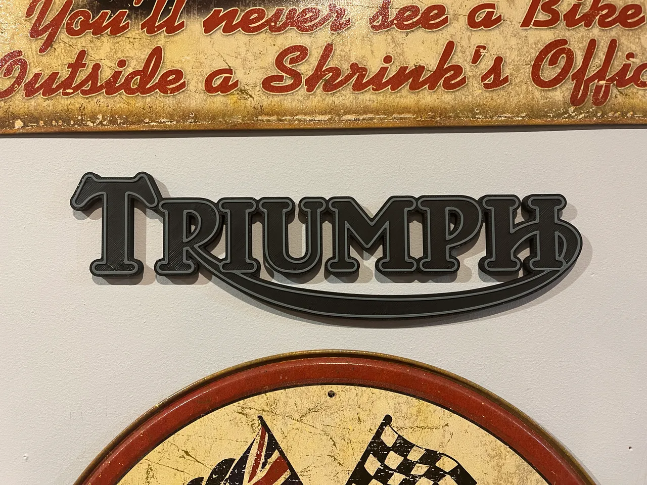 Triumph Logo Sticker