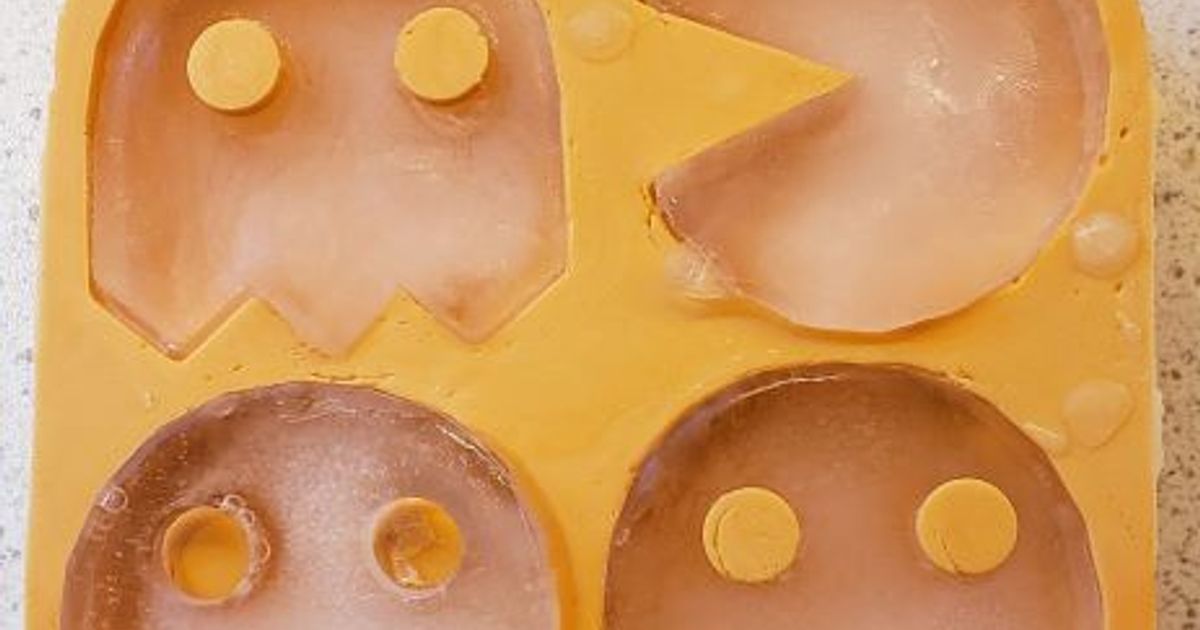Pacman ice cube tray von JohnN | Kostenloses STL-Modell herunterladen ...
