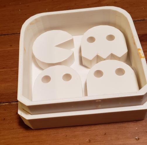 Pacman ice cube tray von JohnN | Kostenloses STL-Modell herunterladen ...