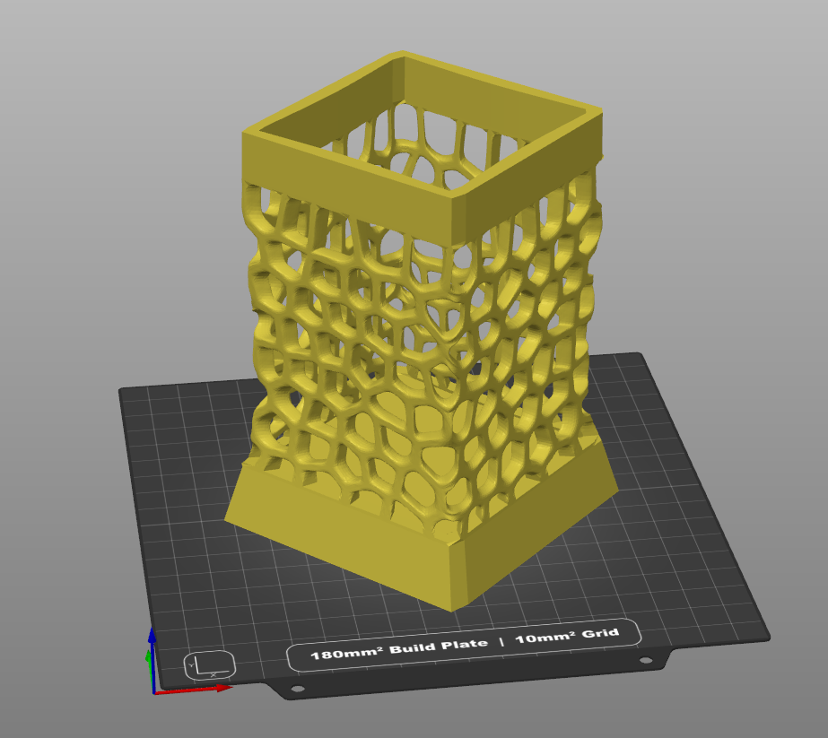Voronoi Pen Holder by morfaber78 | Download free STL model | Printables.com