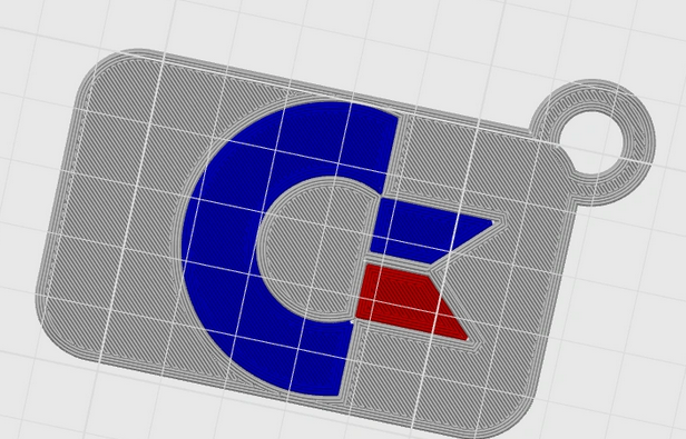 Commodore Keychain par Hr1985 | Téléchargez gratuitement un modèle STL ...