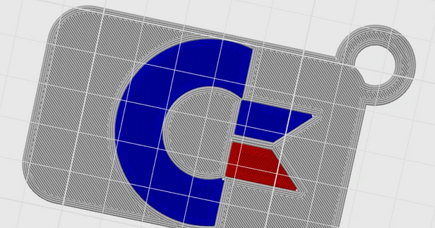 Commodore Keychain par Hr1985 | Téléchargez gratuitement un modèle STL ...