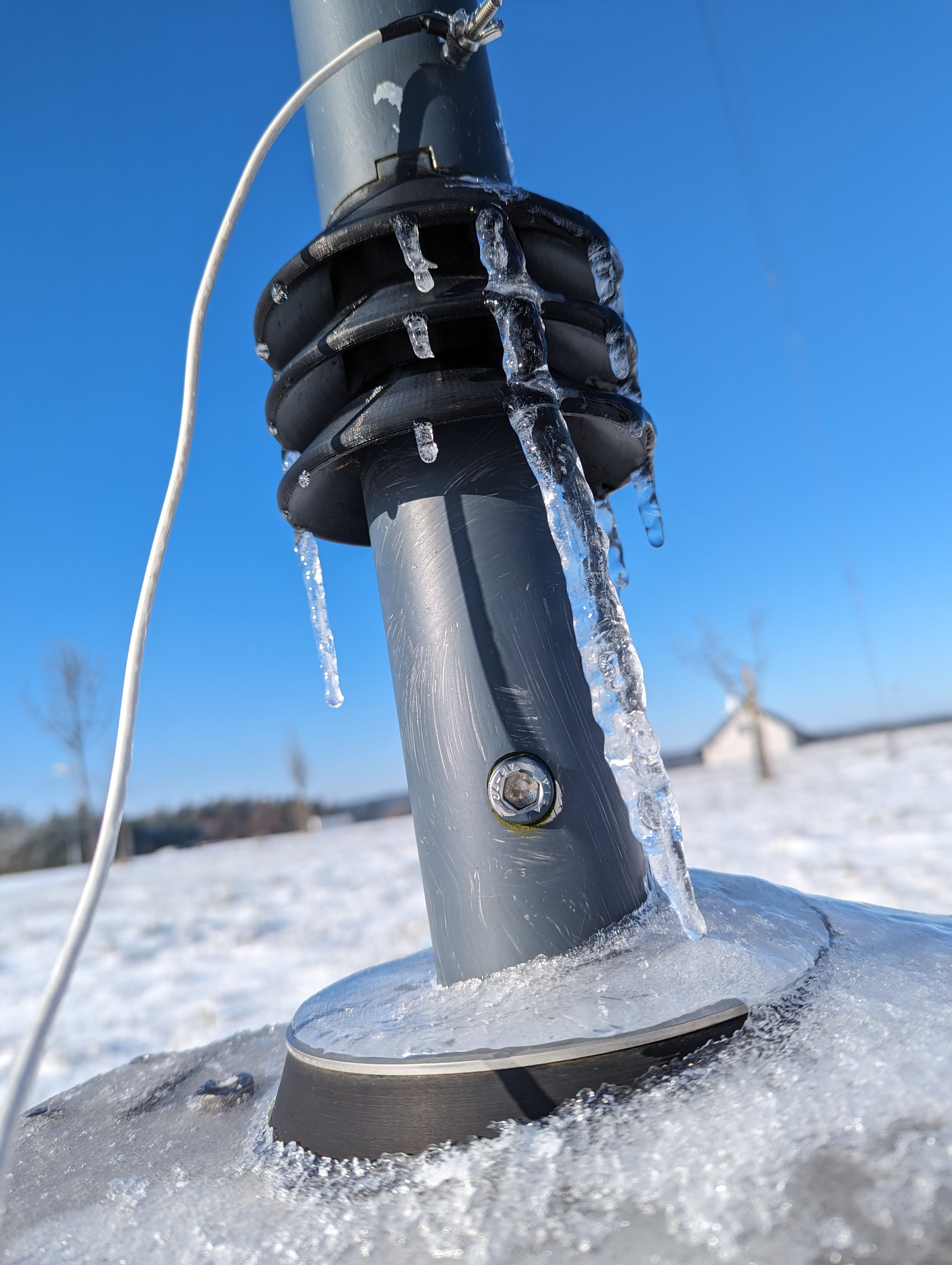 Vertical antenna insulator by OK1HRA | Download free STL model ...