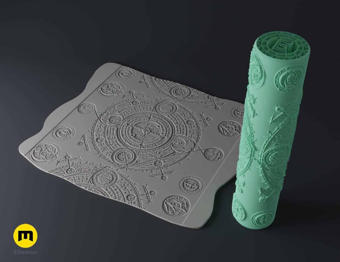 DnD terrain rollers – Symbols by 3Demon's Texture Rollers | Printables ...
