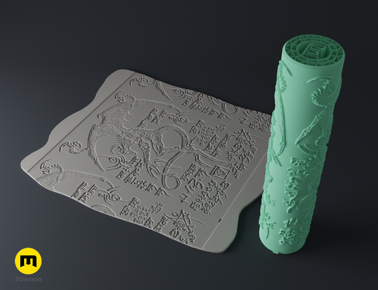 DnD terrain rollers – Symbols by 3Demon's Texture Rollers | Printables ...