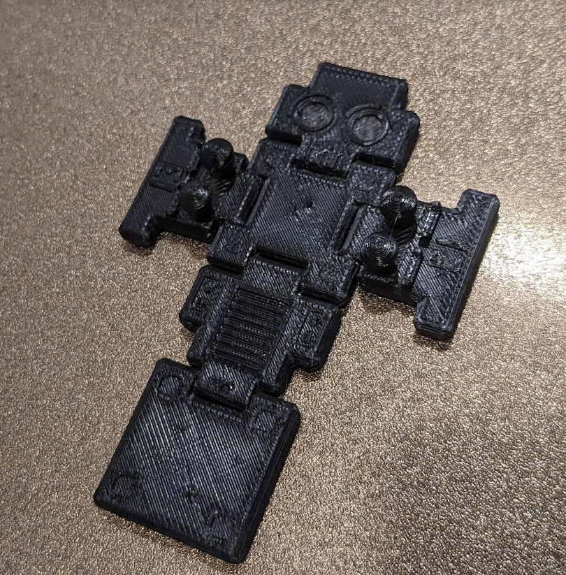 Little Cube Guy Body with Roots - 1 Piece by Sparq | Download free STL ...