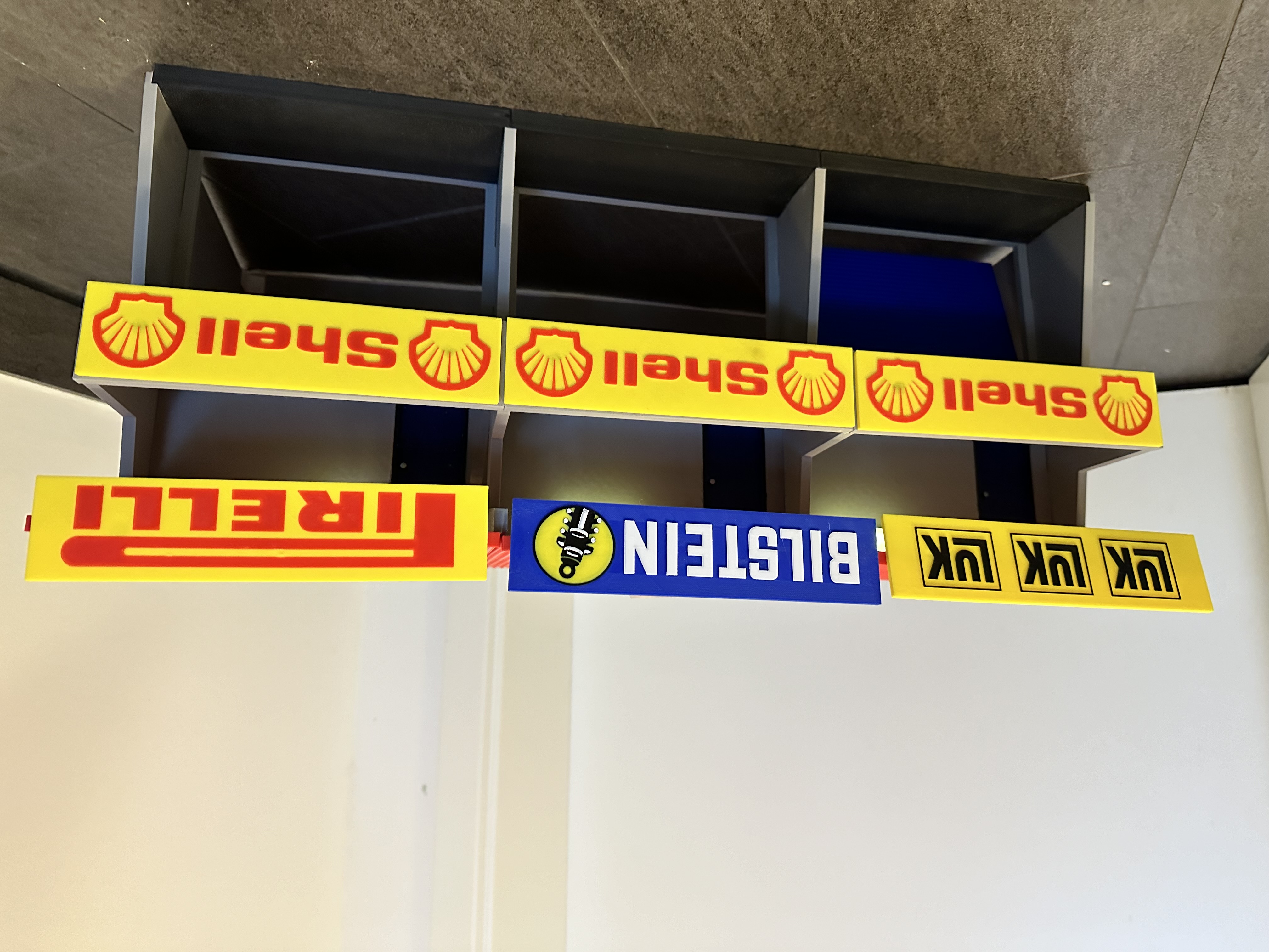 Bilstein advertising sign for Carrera slot car by YoPrint3 | Download ...