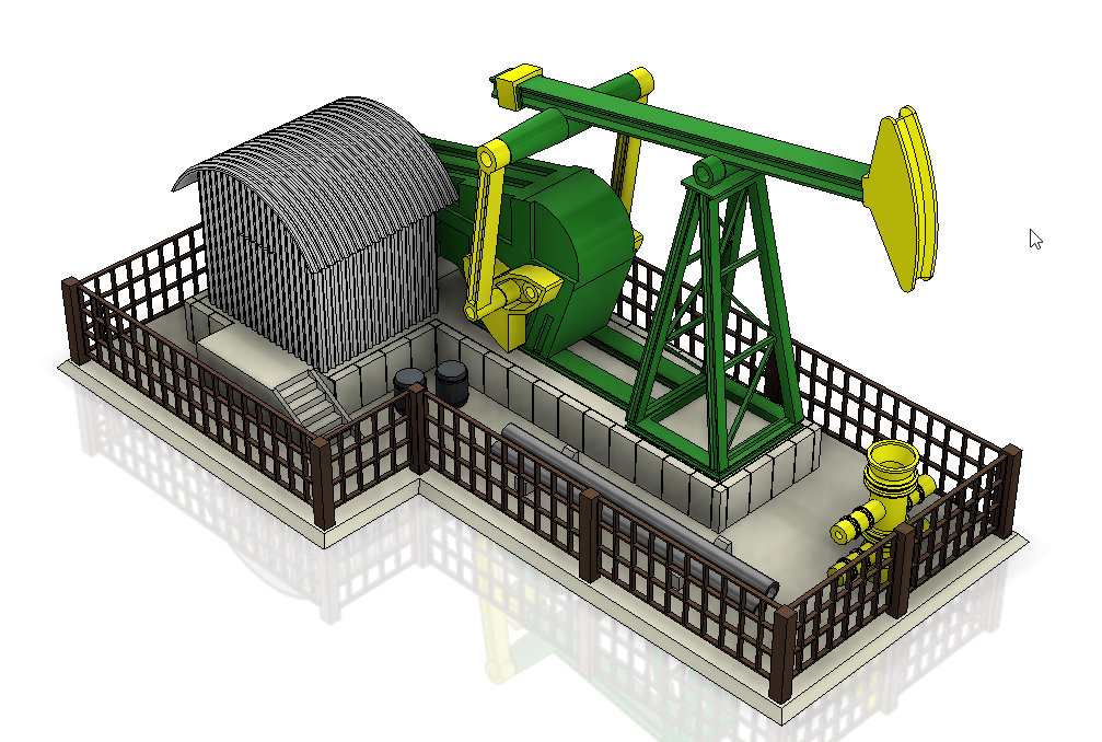 Vintage FALLER CLUB HO B-165 OIL Pump Derrick von will | Kostenloses ...