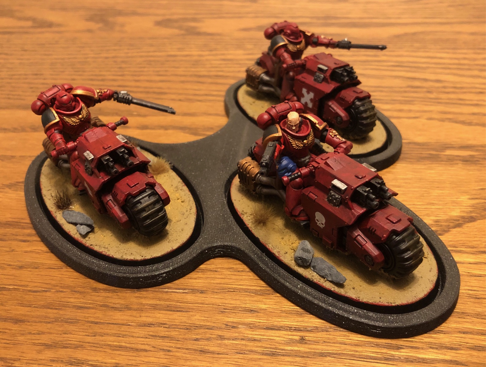 Squad Base - 90mm Oval - Warhammer by Tim | Download free STL model ...