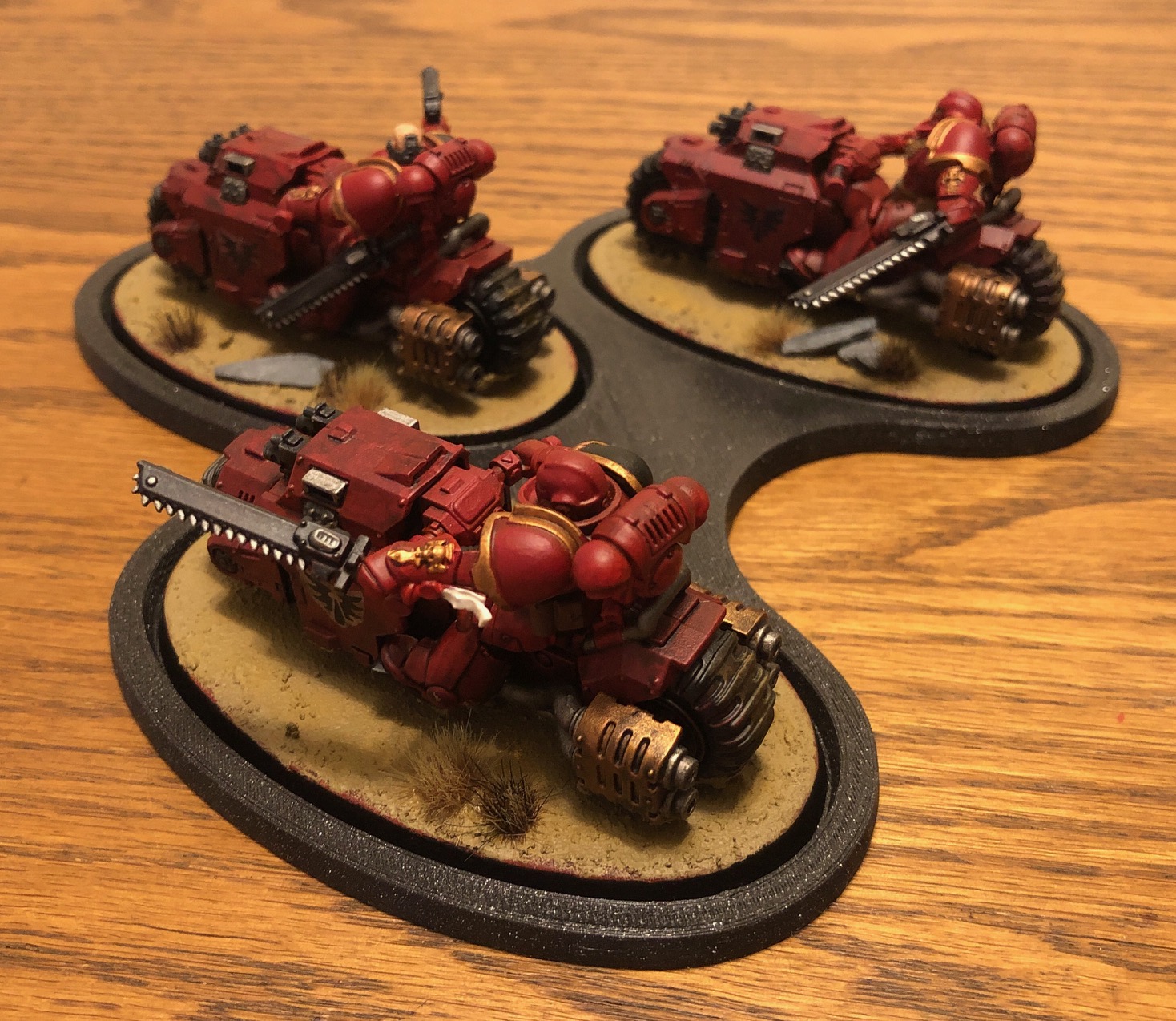 Squad Base - 90mm Oval - Warhammer by Tim | Download free STL model ...